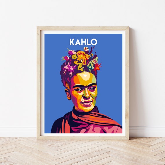 Frida Kahlo Poster Famous Women Poster Wall Art Decor - Etsy
