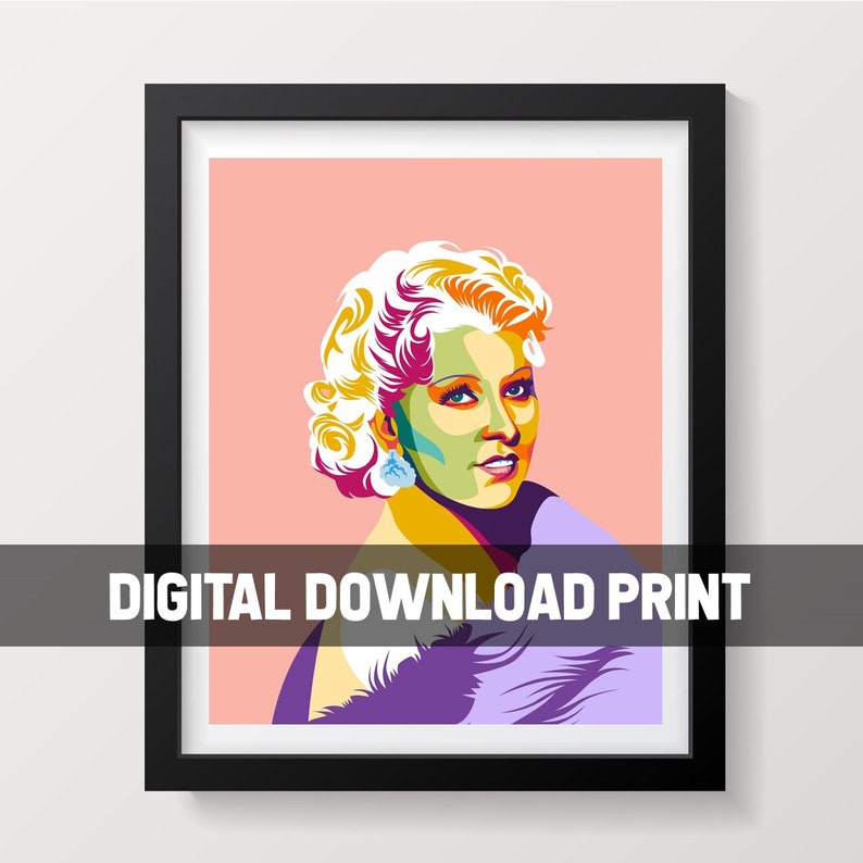 Mae West Poster Famous Women Poster Wall Art Decor Feminist - Etsy