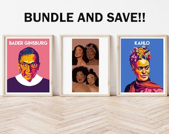 Katherine Johnson Poster, Science Poster, Wall Art Decor, Feminist ...