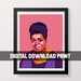 Maya Angelou Poster, Famous Women Poster, Wall Art Decor, Feminist ...