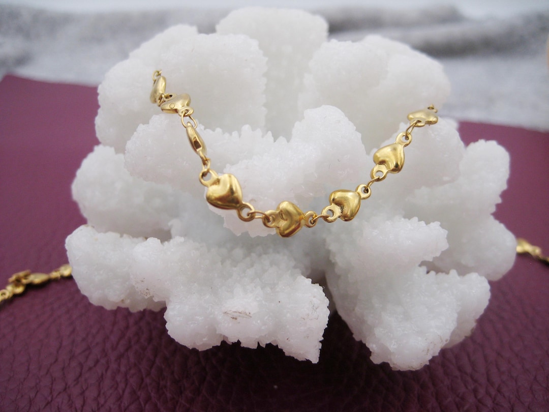 Stainless Steel Chain SWEET, Gold-colored, Silver-colored, Choker Chain ...