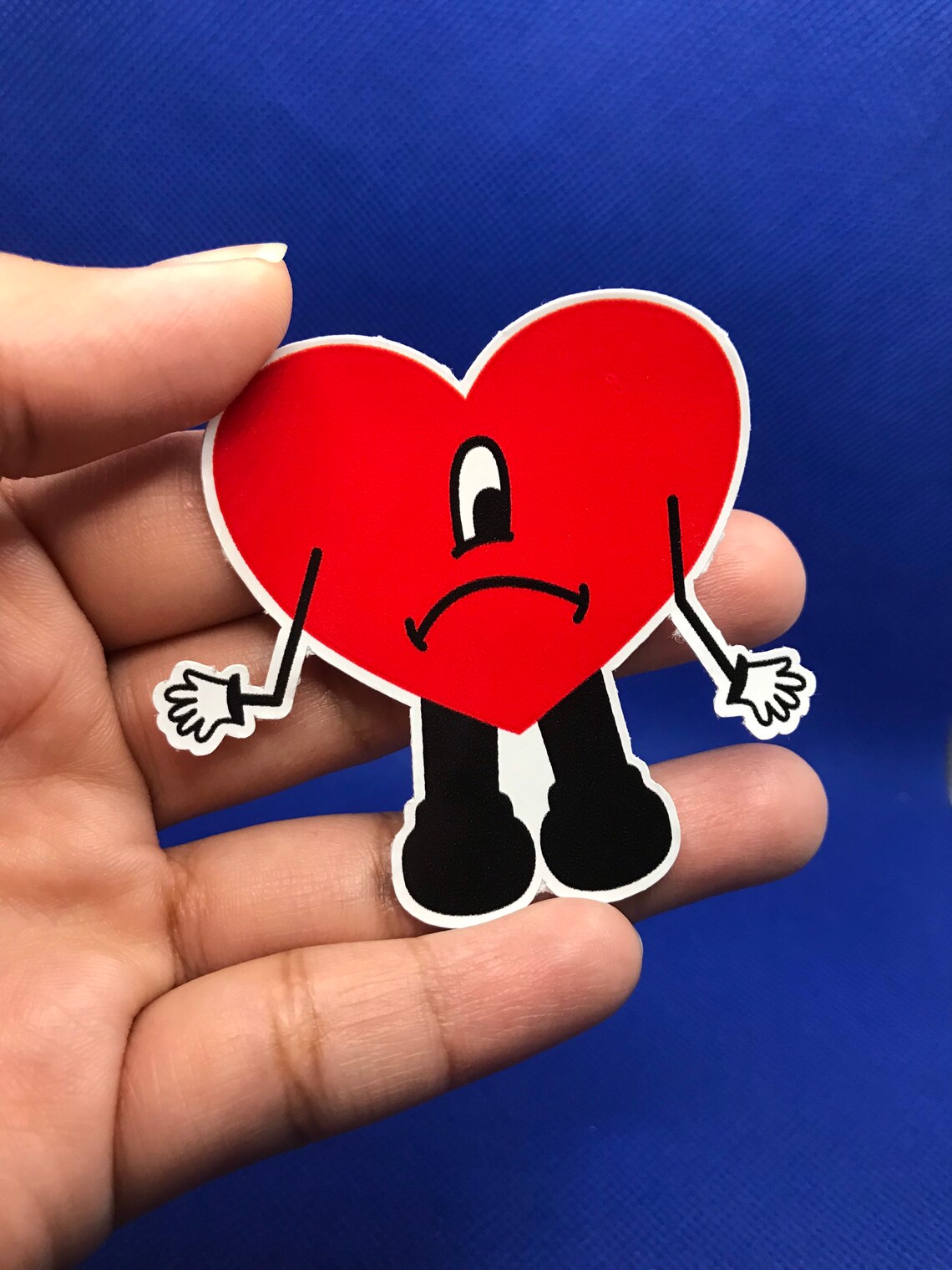 Un Verano Sin Ti Sticker, Bad Bunny Heart Sticker, Bad Bunny, Bad Bunny ...