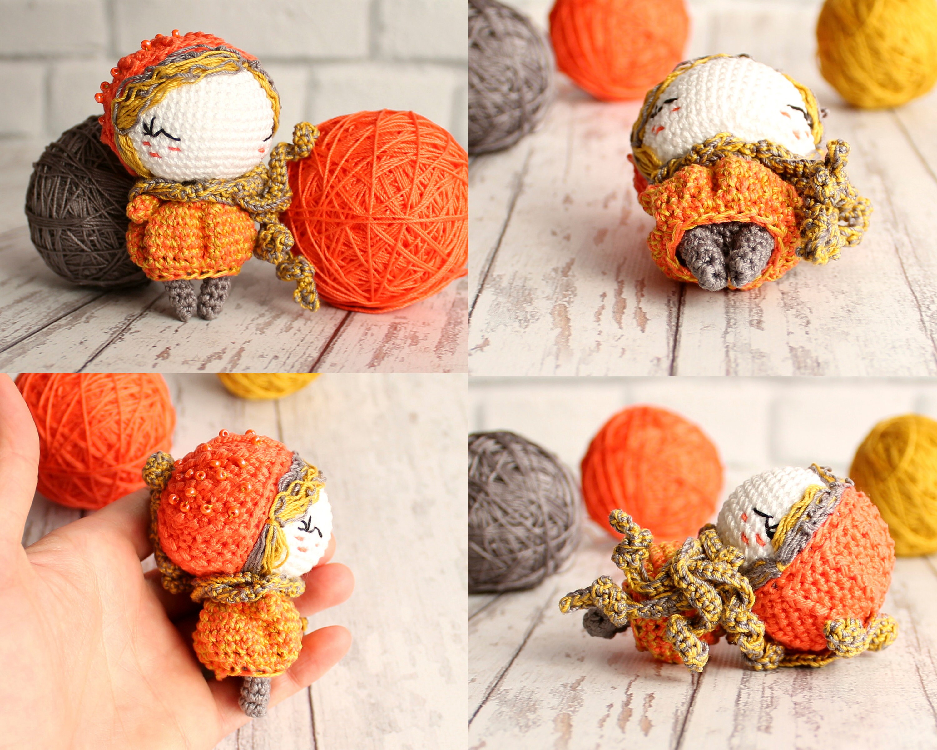 PDF SET Two Amigurumi Patterns Crochet Doll Princess Crochet | Etsy