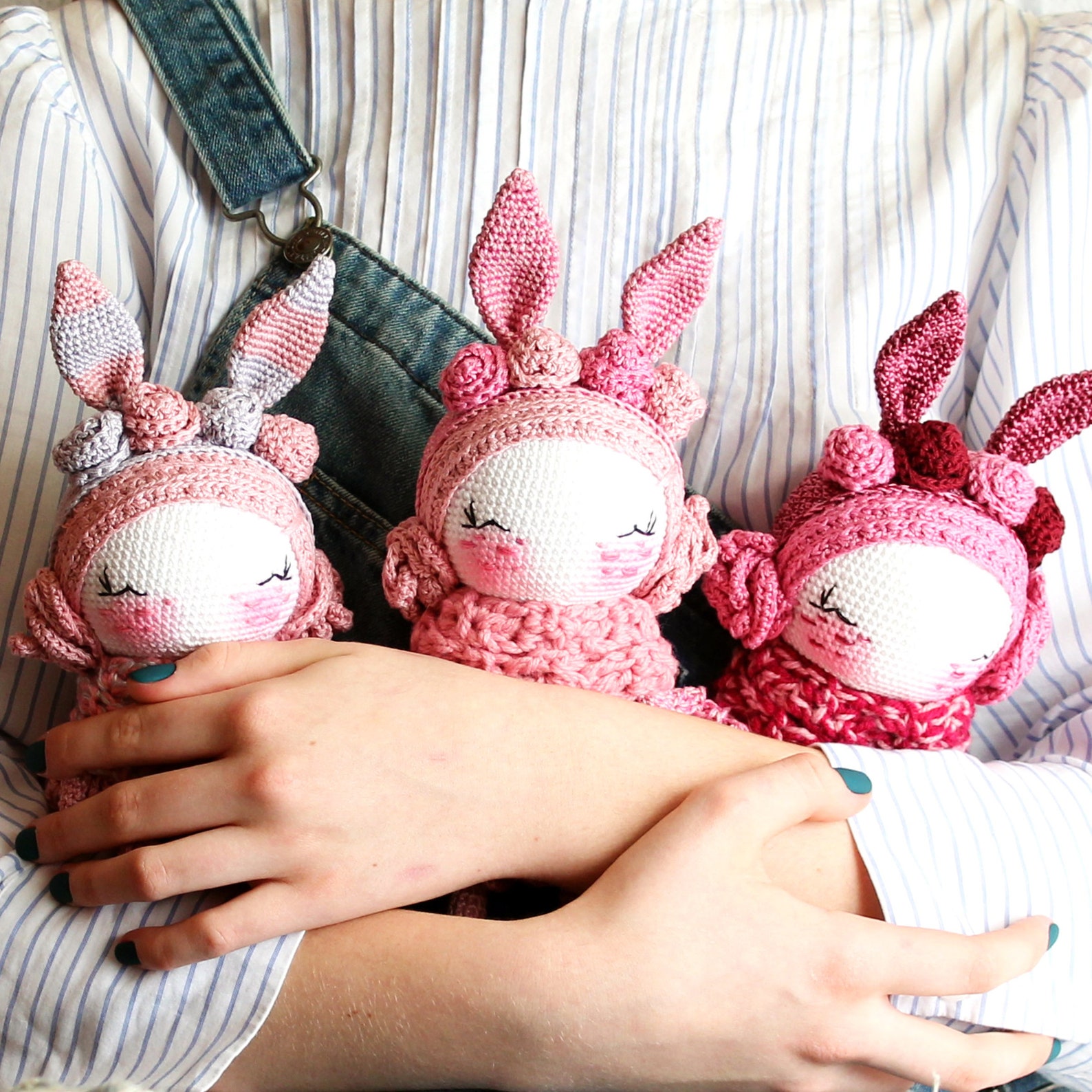 PDF Amigurumi Doll Bunny Pattern Crochet Rabbit Crochet Doll - Etsy
