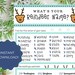 What's Your Reindeer Name? Christmas Game, Party Game, Holiday ...