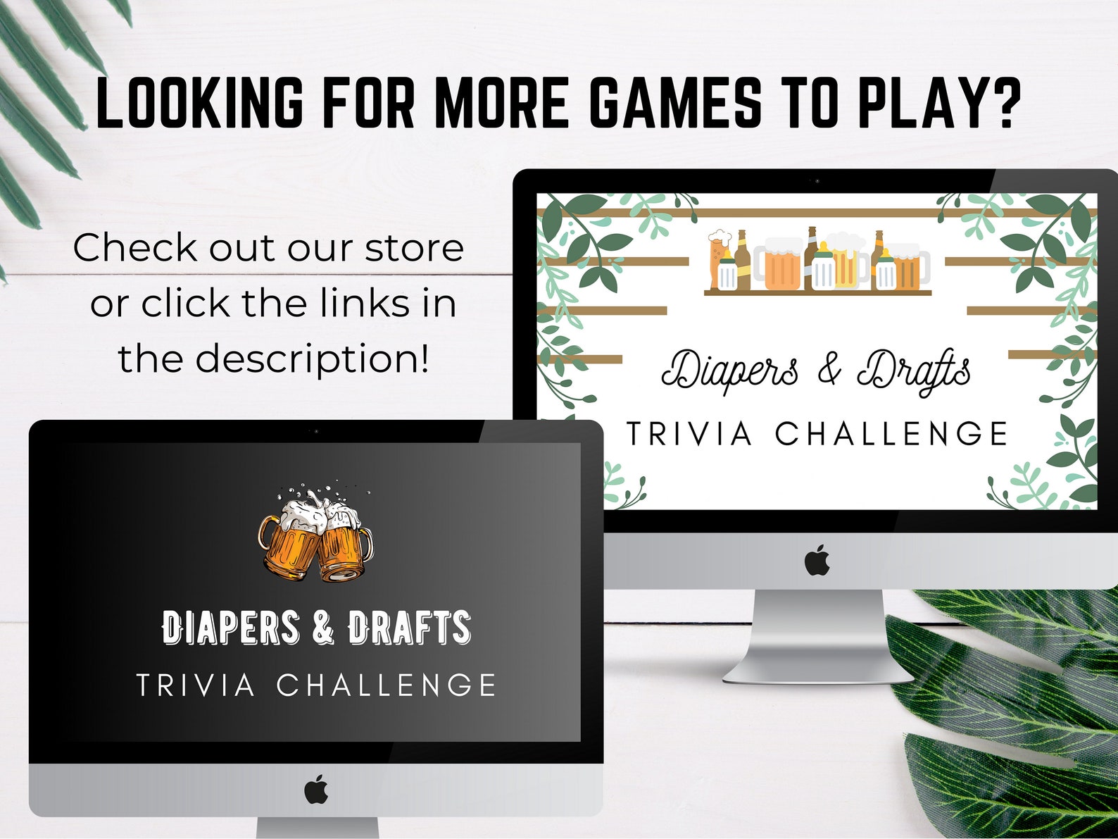 Baby Shower Beer Themed Game, Party Icebreaker, Brewery Game, Beer Game ...