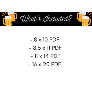 What's Your Craft Beer Name? Party Game, Birthday, Engagement Party ...