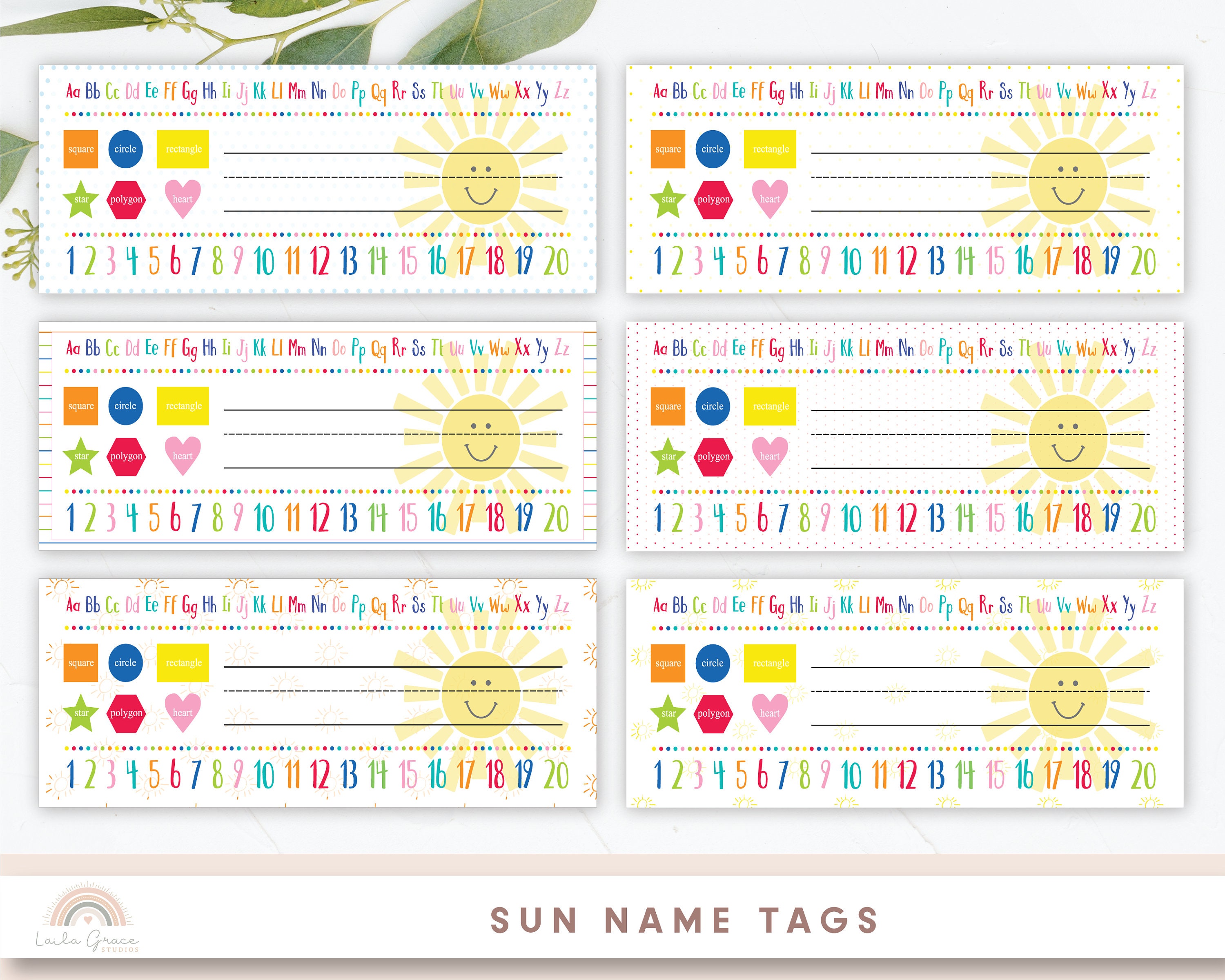 School Desk Name Tags Back to School Supplies Kids Name - Etsy