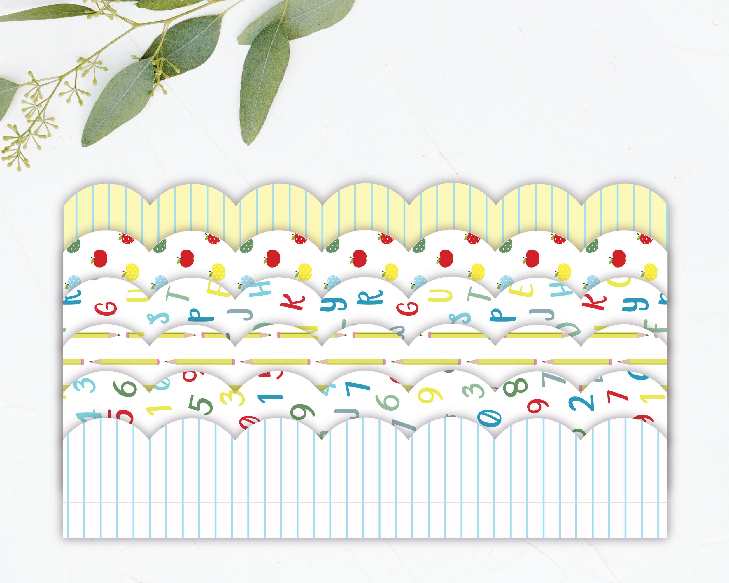 Classroom Bulletin Board Boarders, Teacher Printables, Homeschool ...