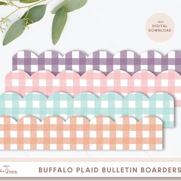 Buffalo Plaid Border - Etsy