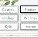 Farmhouse Classroom Name Tag, School Desk Name Tags, Farmhouse ...