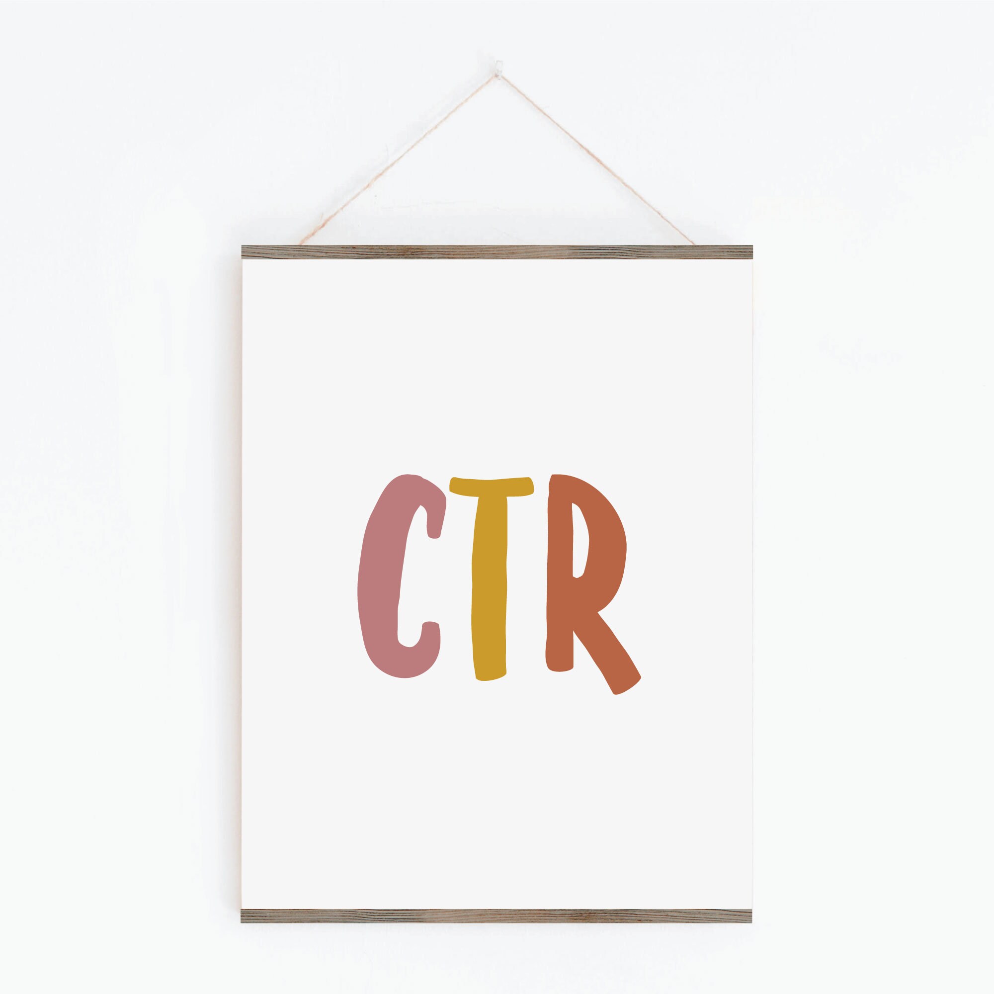 CTR Printable Art, Kids Room Decor (PDF) - Etsy