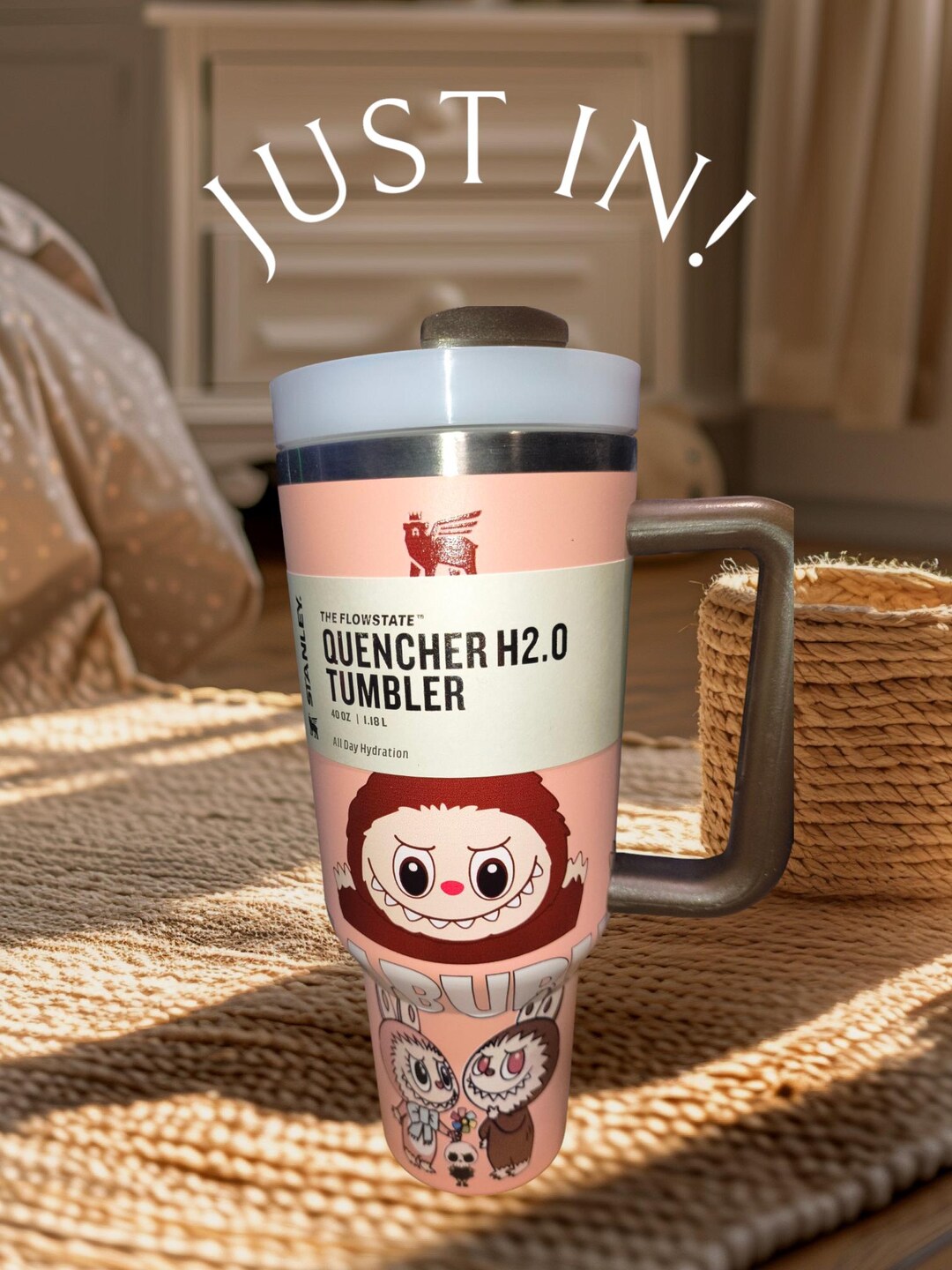 Labubu Cup 40oz Comes in Box and Straw on Sale - Etsy