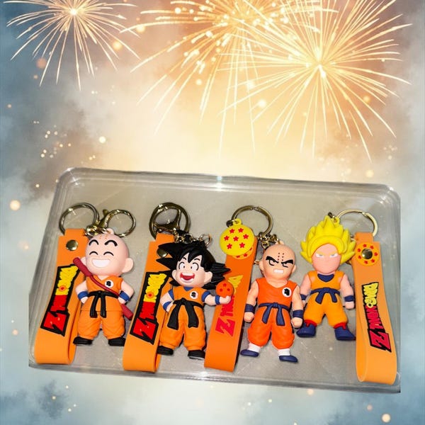 Dragon Ball Z Dragon Ball Keychain - Etsy