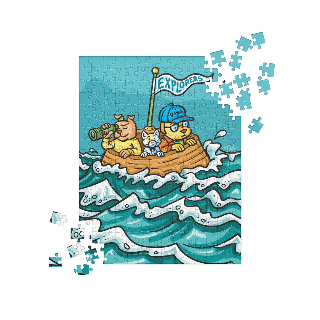 The Explorers 252 Piece Jigsaw Puzzle - Etsy