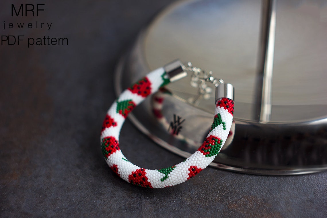 Pattern Bead Crochet Bead Crochet Pattern PDF Pattern PNG Pattern Boho ...