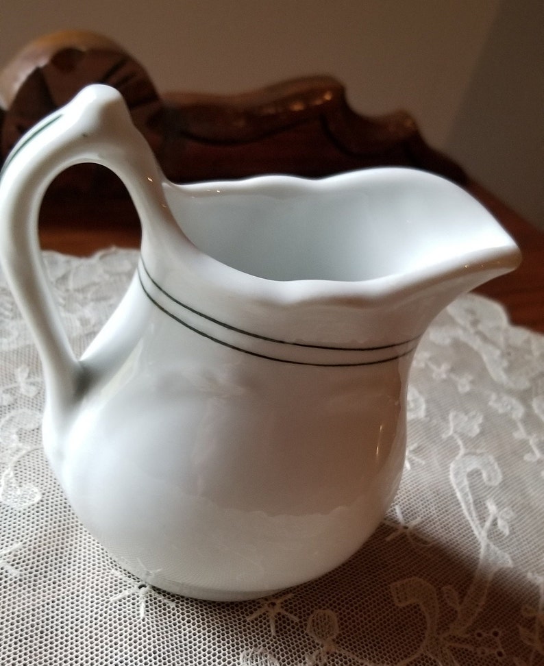 Vitrified Small Pitcher by the Sterling China Co., E. Liverpool, Ohio ...