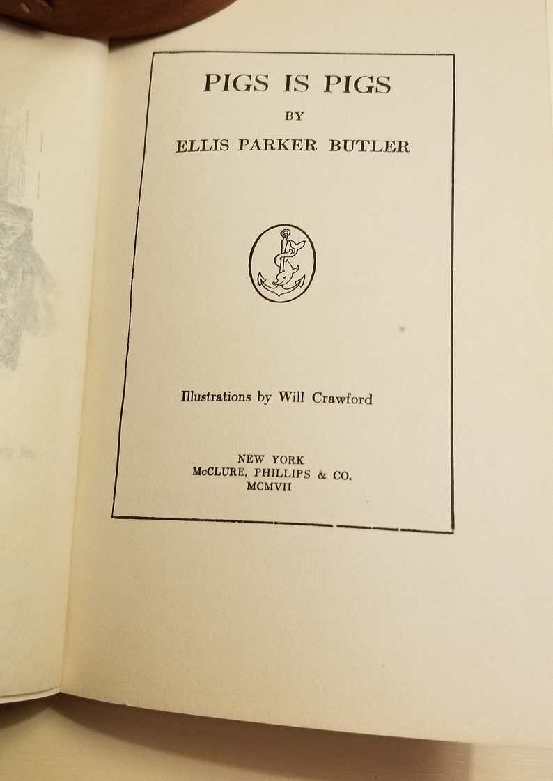 Pigs is Pigs by Ellis Parker Butler - Etsy