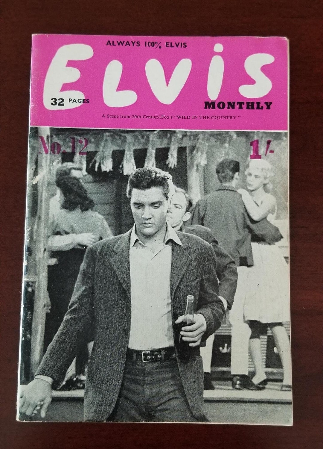 Elvis Monthly Magazine, No. 12, From the 1960's - Etsy