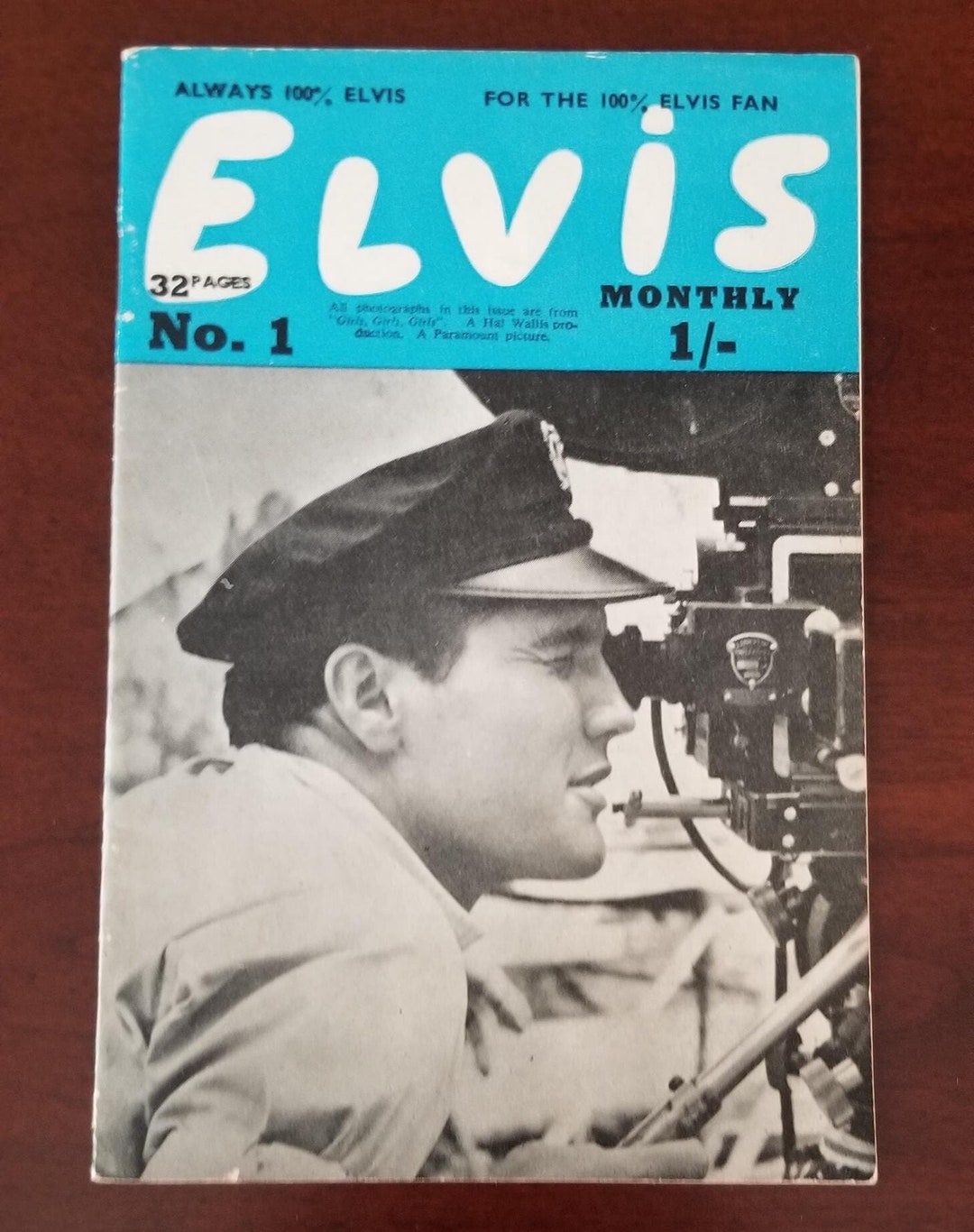 Elvis Monthly Magazine From the 1960's - Etsy