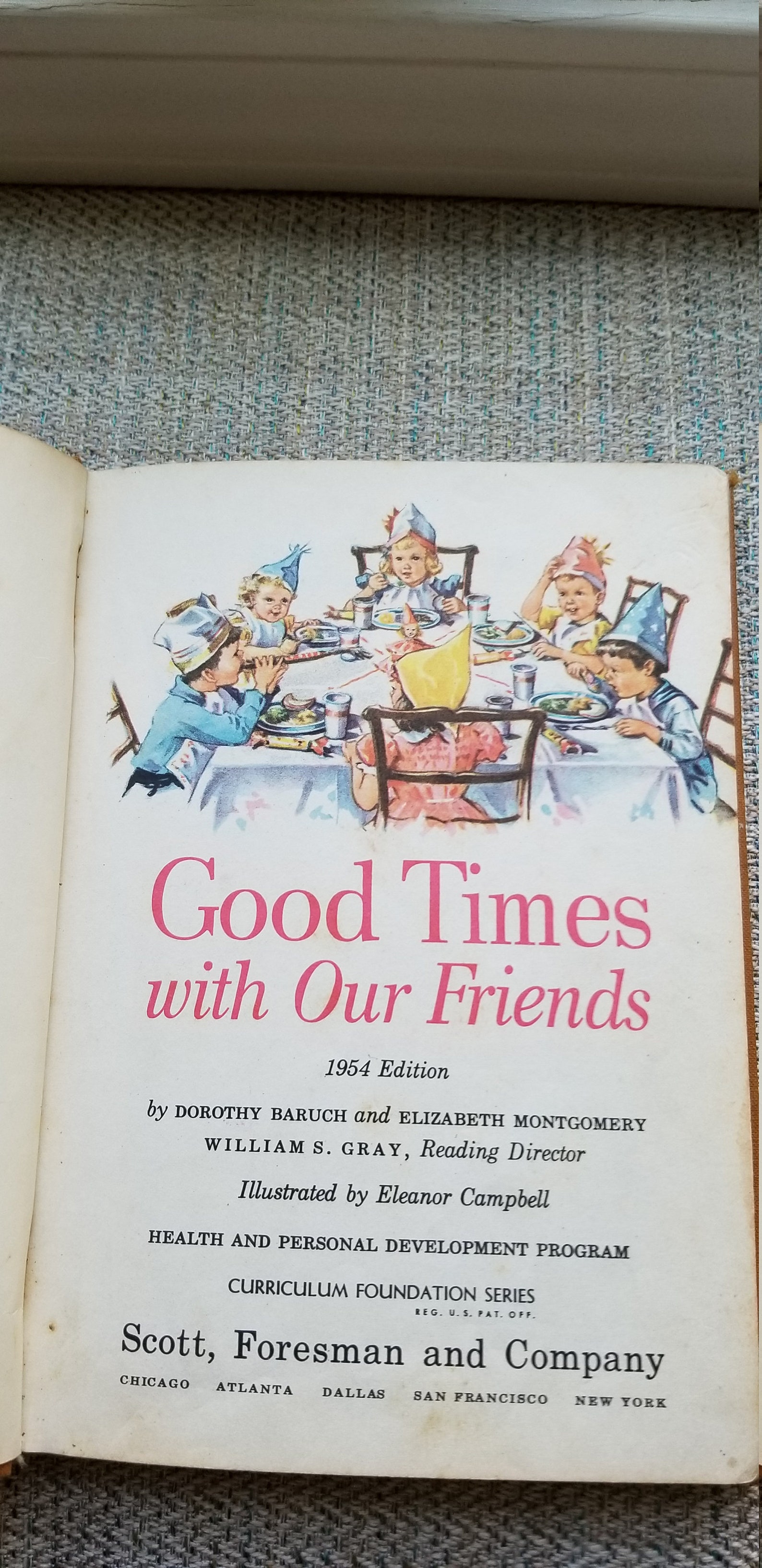 1954 Edition of Good Times With Our Friends - Etsy