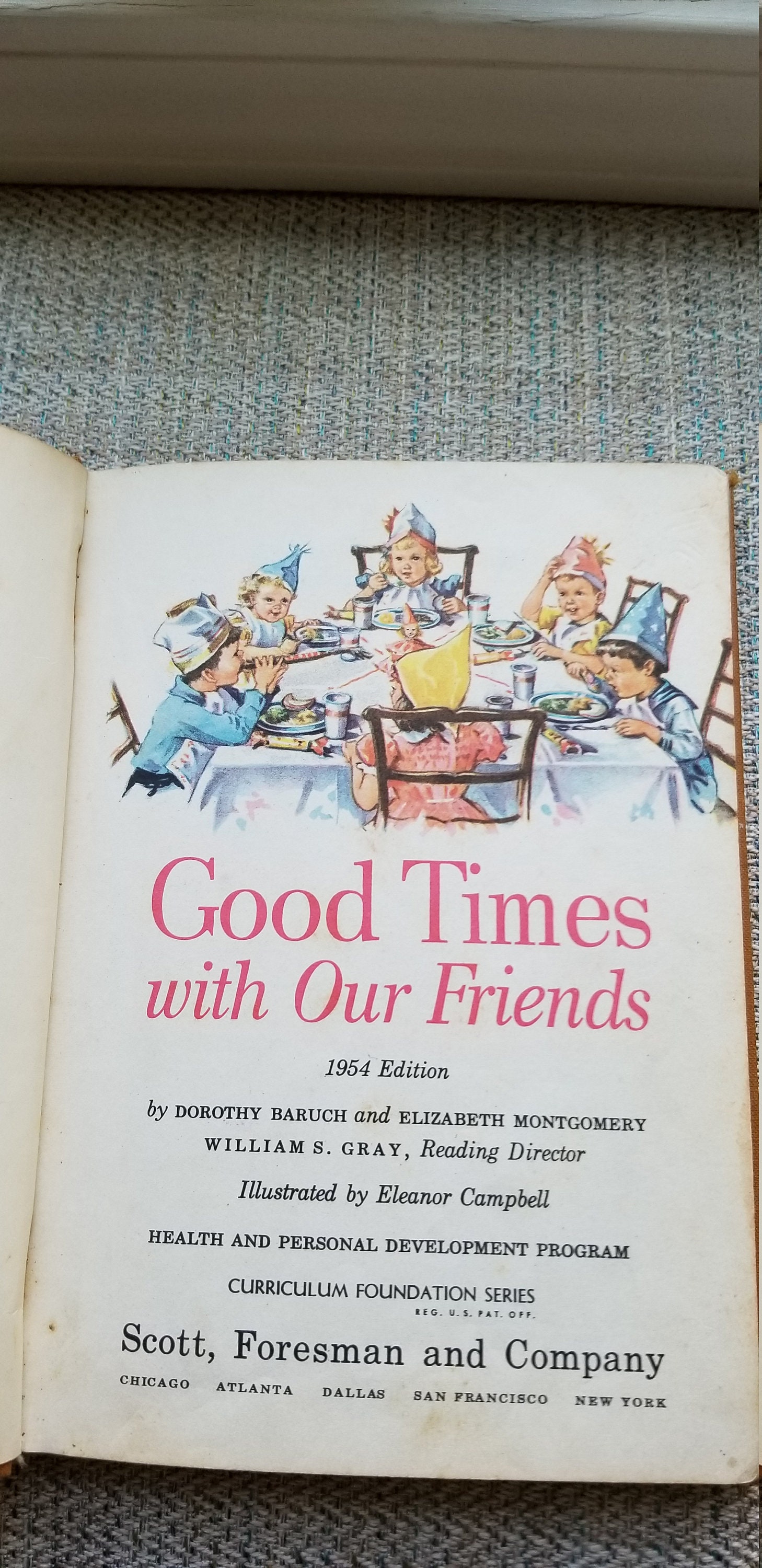 1954 Edition of Good Times With Our Friends - Etsy