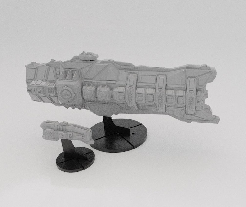 FDM Friendly Fleet 2 Command Carrier for Tabletop Wargames - Etsy