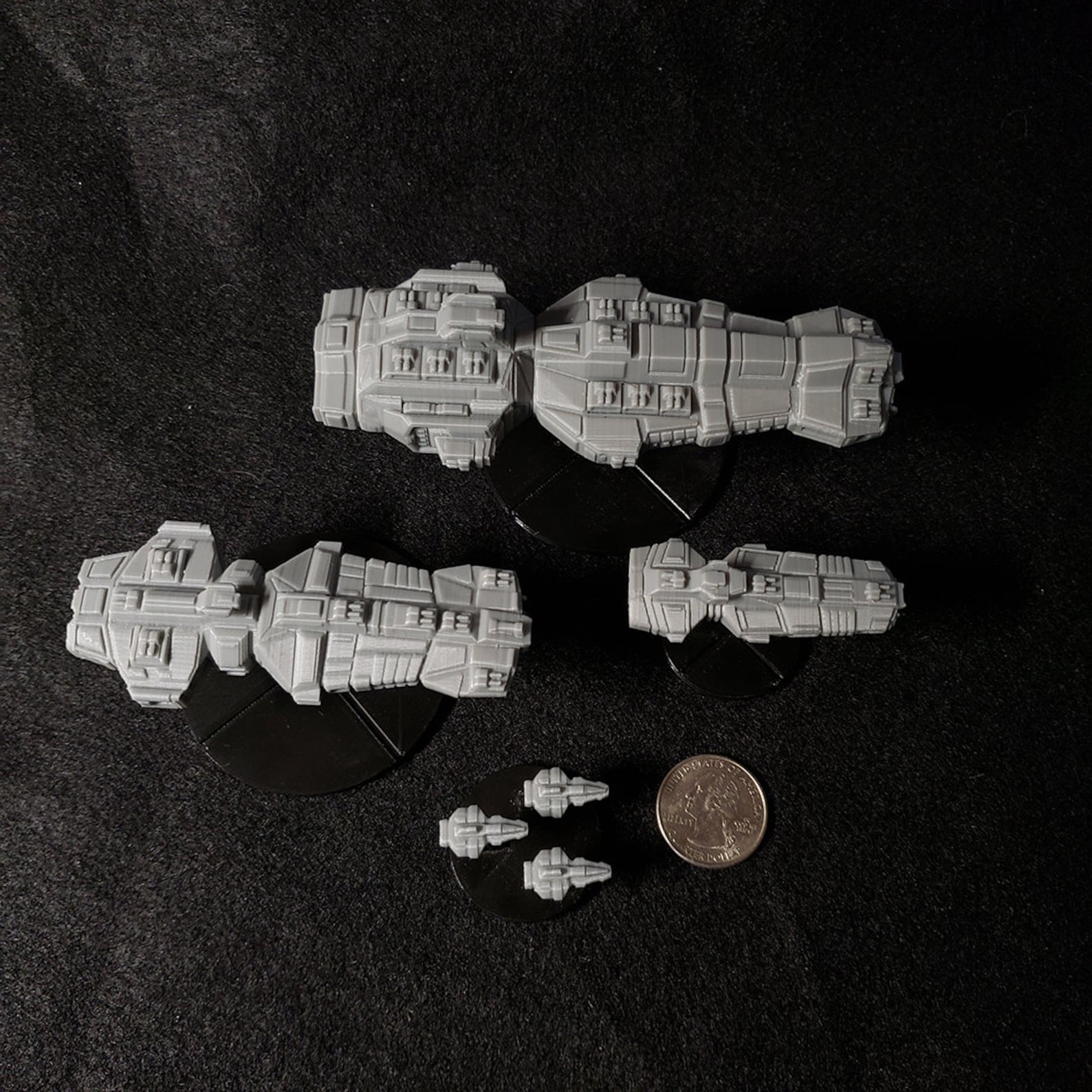 FDM Friendly Core Fleet for OPR Warfleets Ftl and Other Space Tactical ...