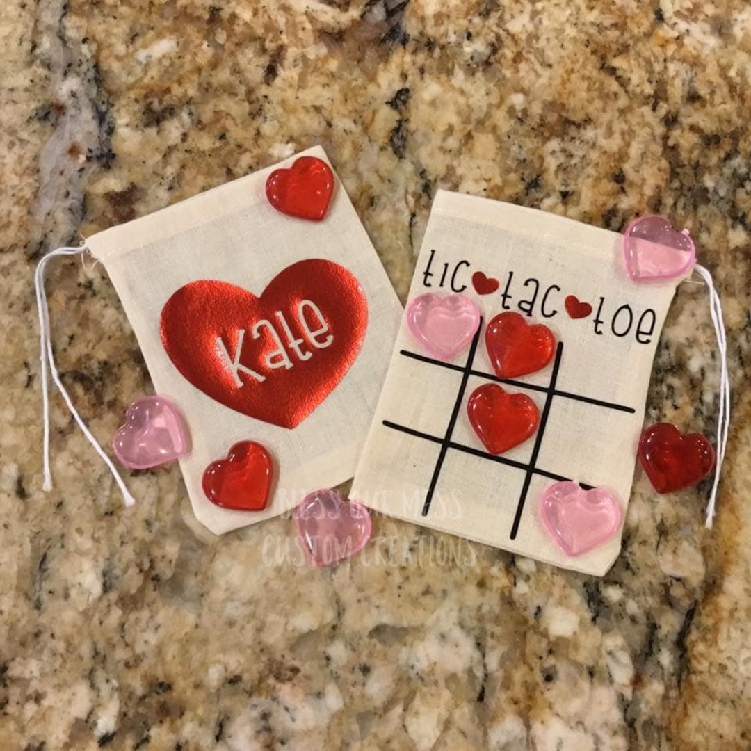 Tic Tac Toe Valentines, School Valentines, Tic Tac Toe Valentines Bags ...