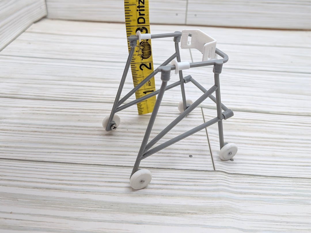 Mini Sized Gray Walker/gait Trainer; Walker Schedule Object - Etsy
