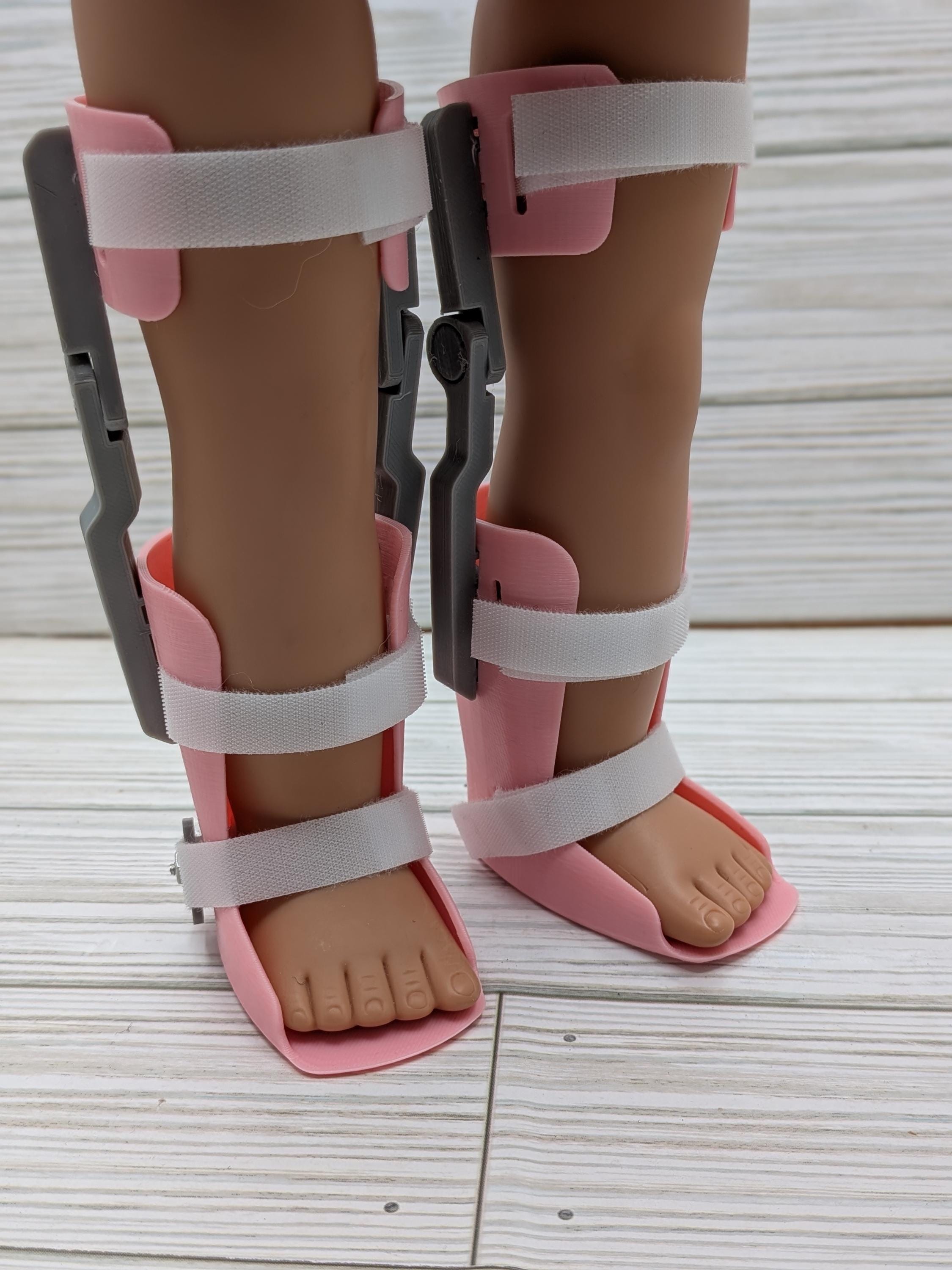 Doll KAFO Braces; 18-inch Doll Kafos; Stuffed Animal KAFO Braces - Etsy