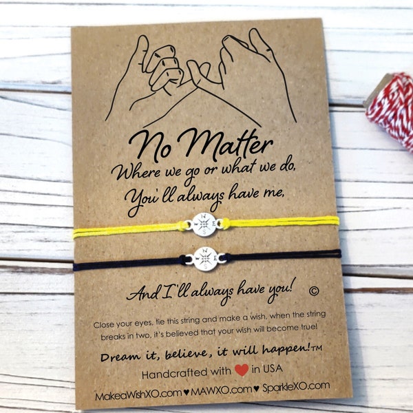 Long Distance Relationship Bracelet - Etsy