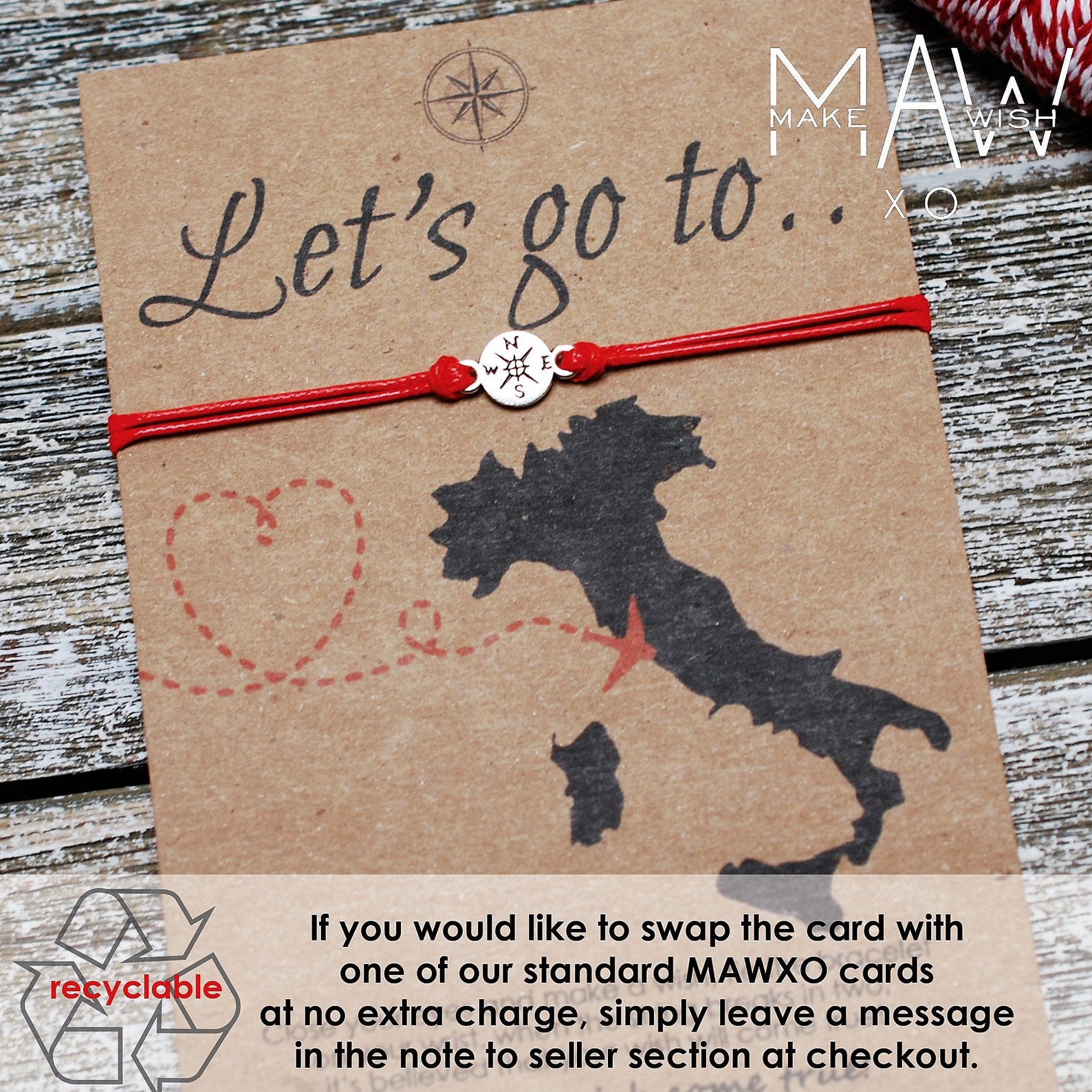 Surprise Trip Gift Surprise Vacation Reveal Travel Gifts for Her Wish ...