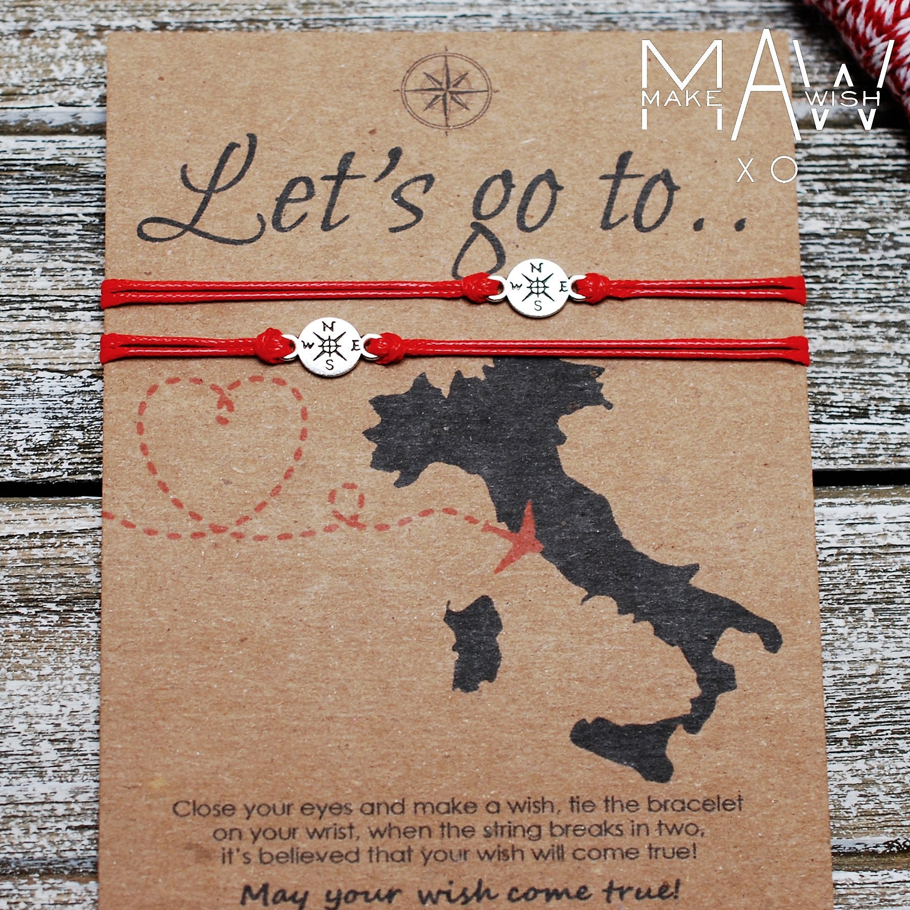 Surprise Trip Gift Surprise Vacation Reveal Travel Gifts for Her Wish ...