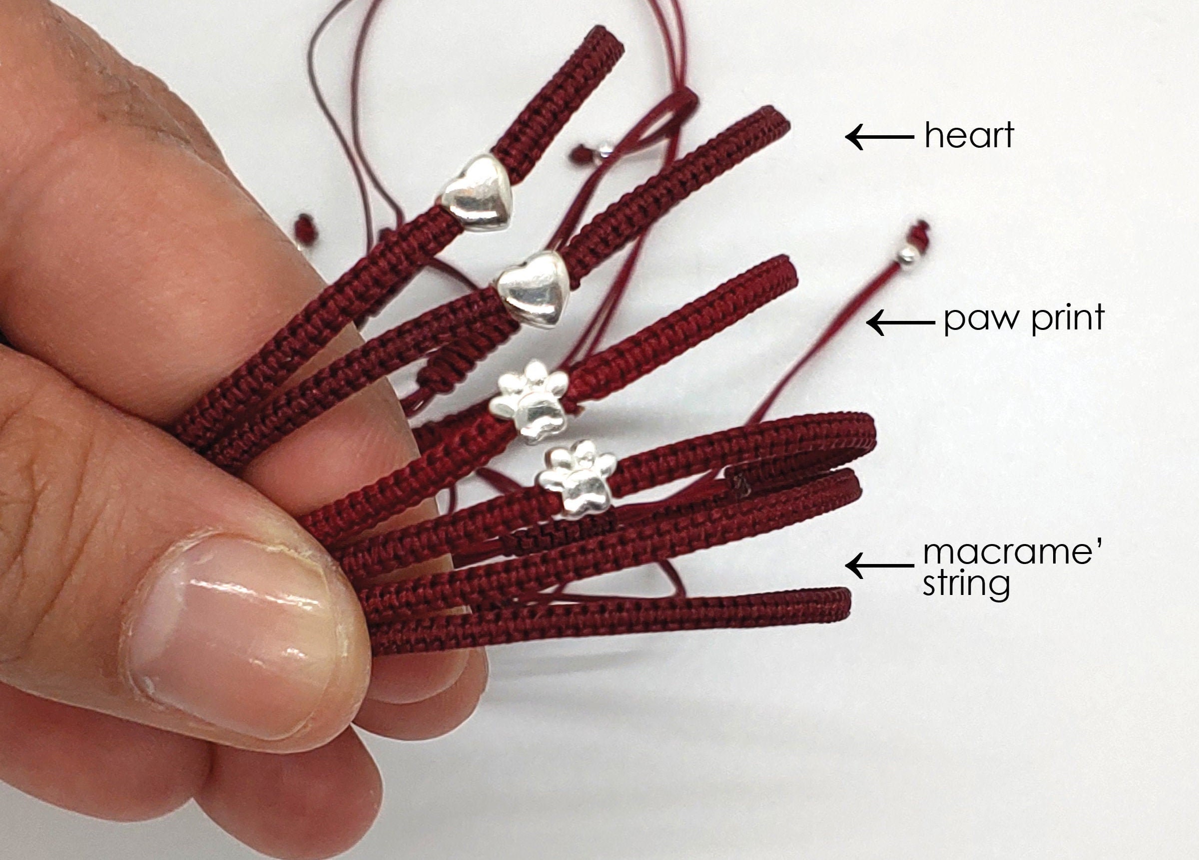 Red String of Fate Bracelet Couple Red String Bracelets Red - Etsy