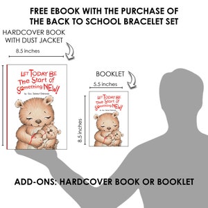 First Day of School Bracelet, First Day of Pre K, Kindergarten Bracelet ...