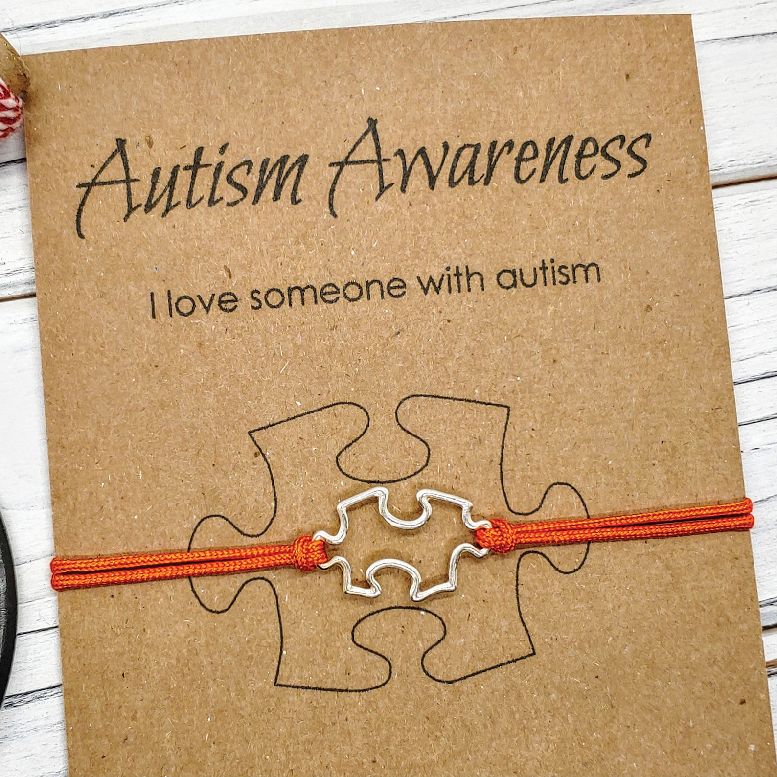 Autism Awareness Bracelet Autism Bracelet Friendship Bracelet Puzzle ...