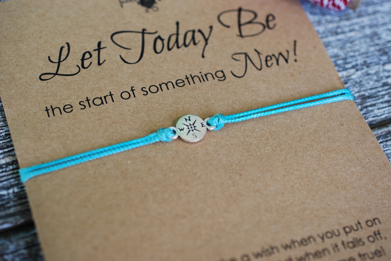 Travel Gift Friendship Bracelet New Beginning Best Friend Gift for ...