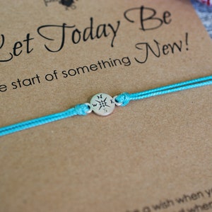 Travel Gift Friendship Bracelet New Beginning Best Friend Gift for ...