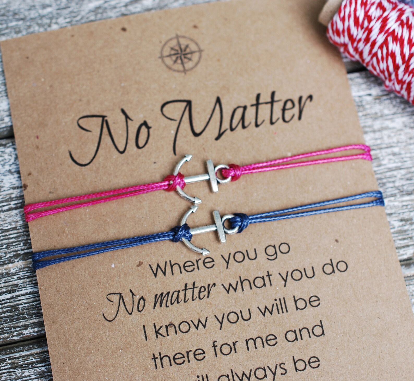 Long Distance Relationship Friendship Bracelet Couples | Etsy