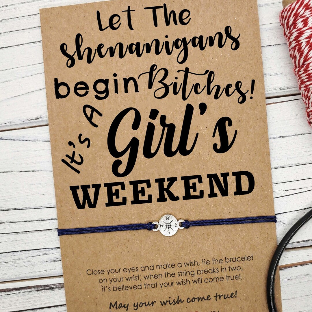 Girls Weekend • Girls Trip Gift • Girls Getaway • Girls Trip Wish ...