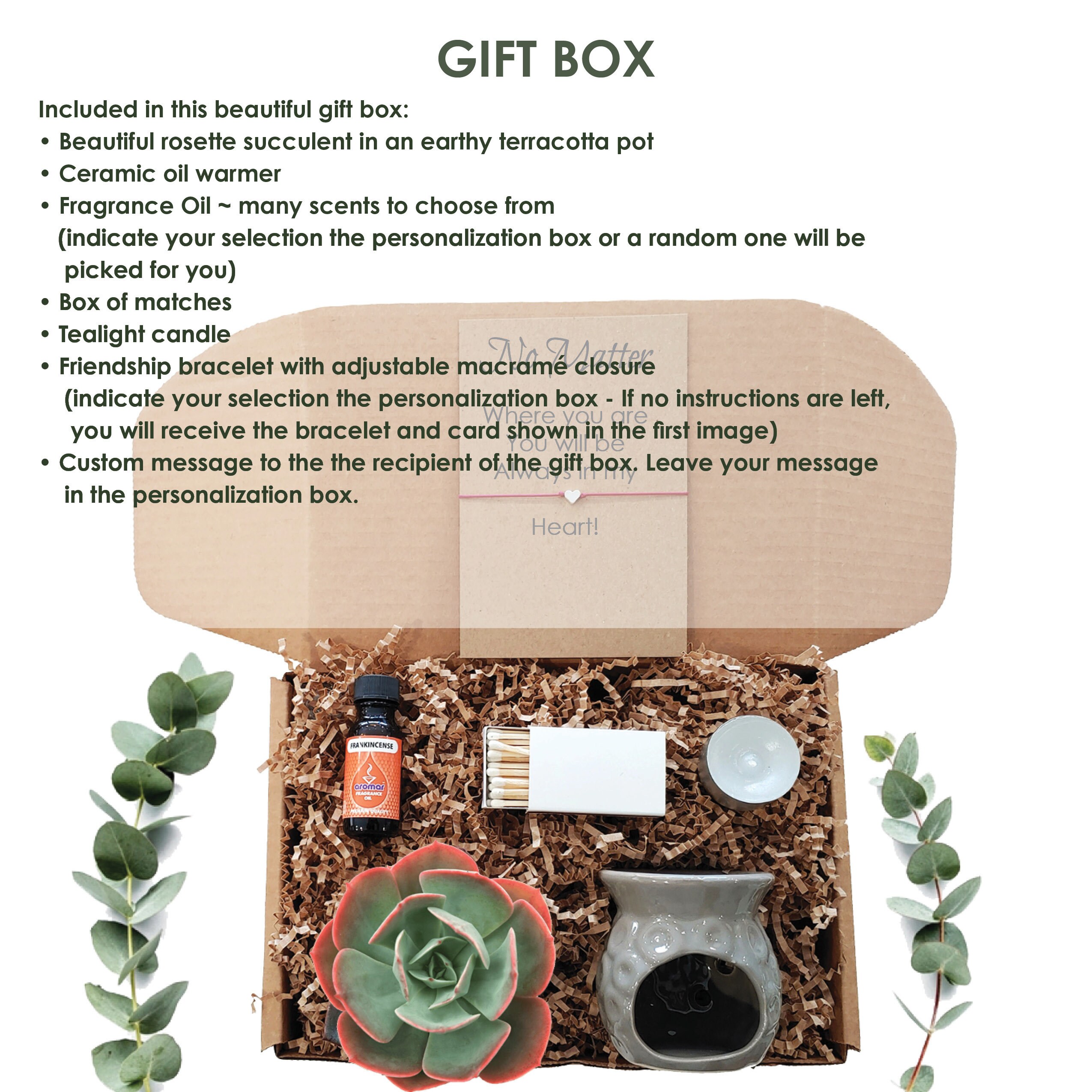 Virtual Hug Gift Quarantine Gift Succulent Gift Box Gift | Etsy