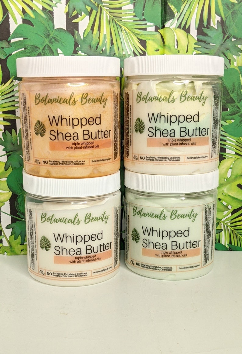 Whipped Shea Butter With Herb Infused Oil - Etsy