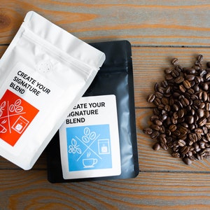 Custom Roasted Coffee With Personalized Look for Gift Giving, Swag Bag ...