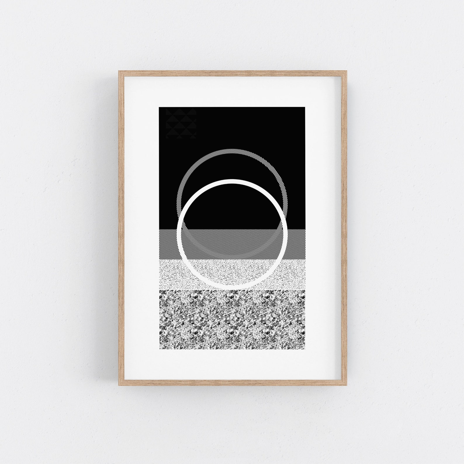 Minimalist Serigraph Print . Mid Century Modern Living Room | Etsy