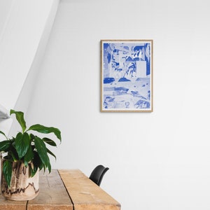 Urban Art Print 50 X 70 Cm. Abstract Poster Street Art - Etsy