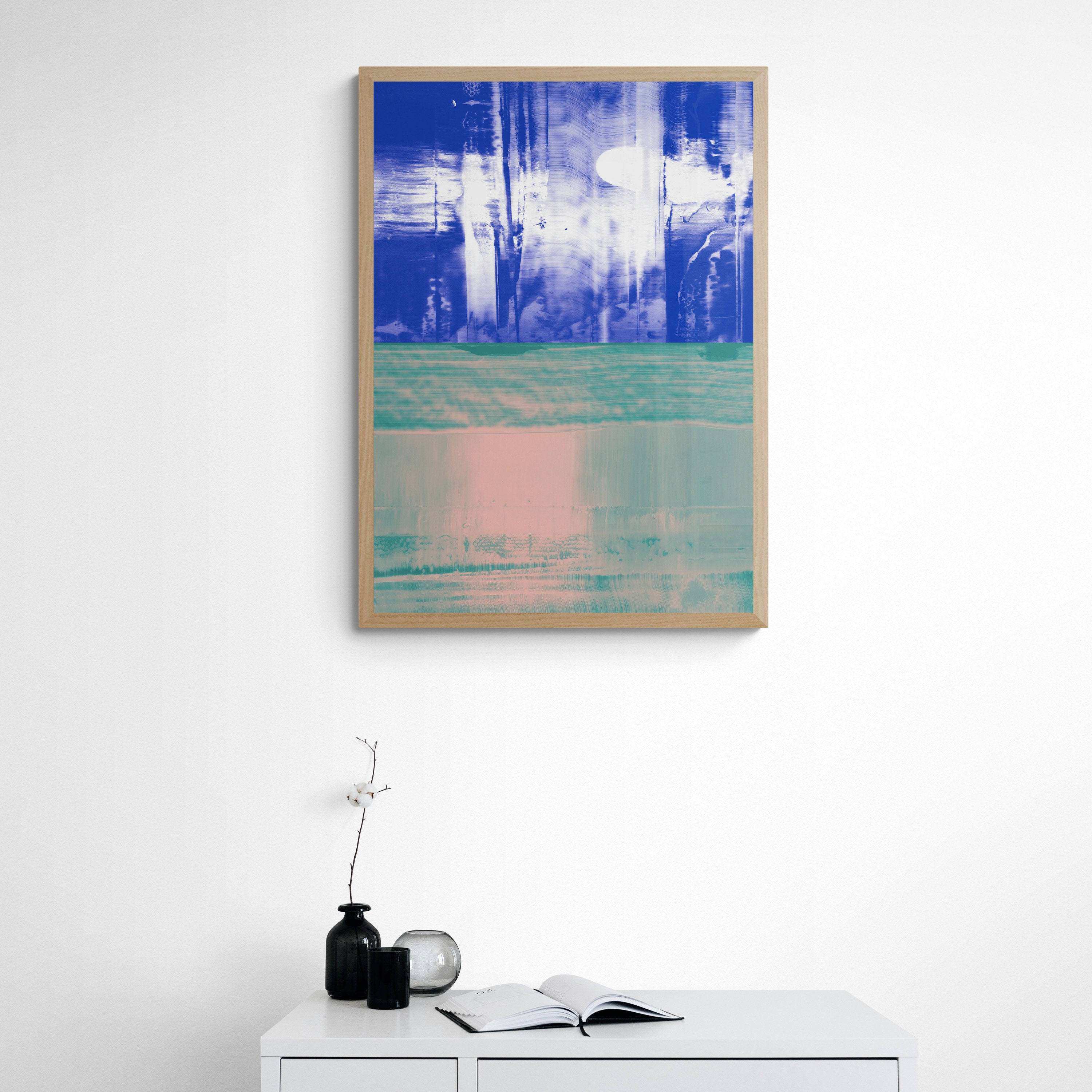 Giclee Print of Original Abstract Painting. Modern Wall Art. | Etsy