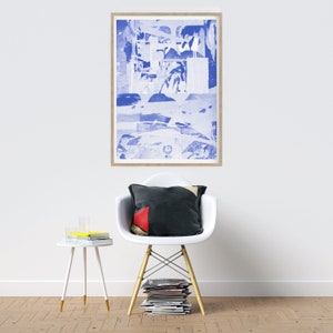 Urban Art Print 50 X 70 Cm. Abstract Poster Street Art - Etsy