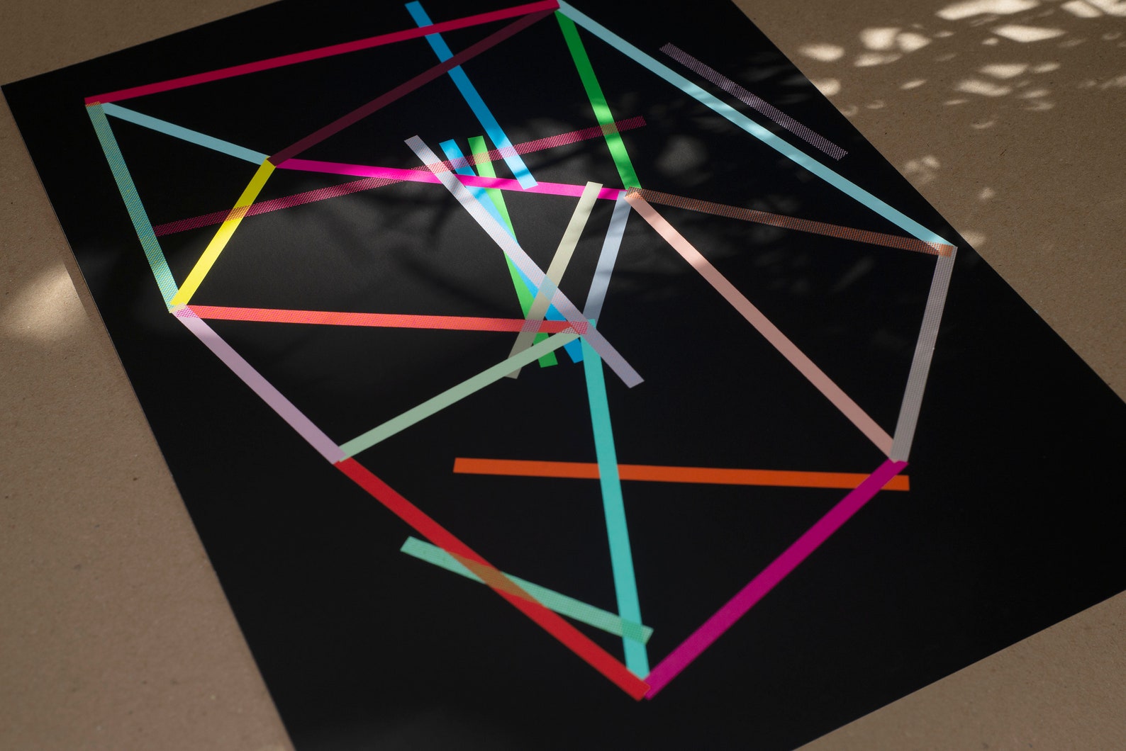 Abstract Wall Art Minimal Geometric Art Print. Fine Art | Etsy