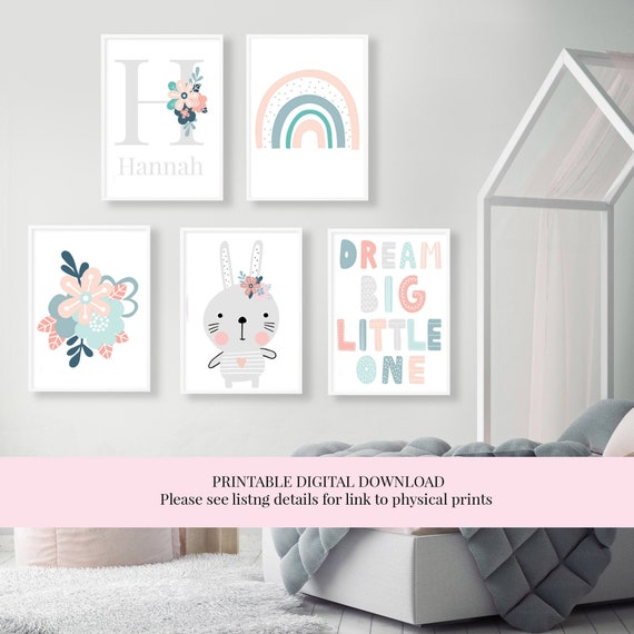 DIGITAL DOWNLOAD Printable Personalised Nursery Print Baby | Etsy